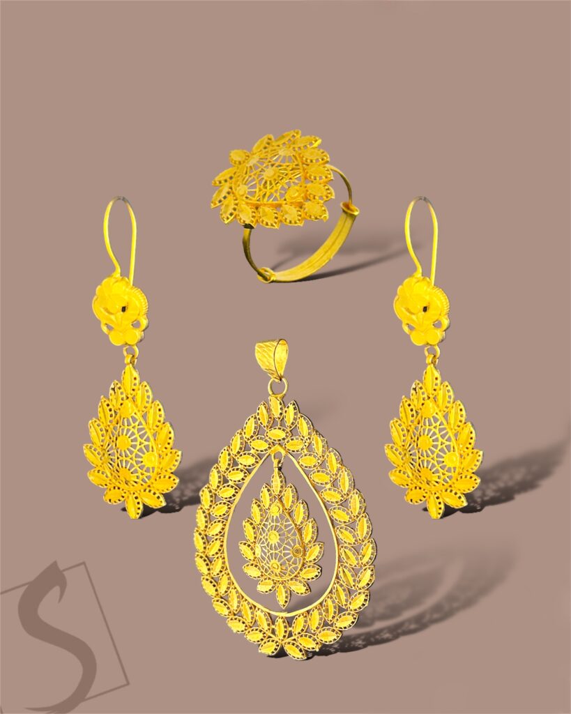 Gold HALF SET | 429739 – Al Samer Jewellery