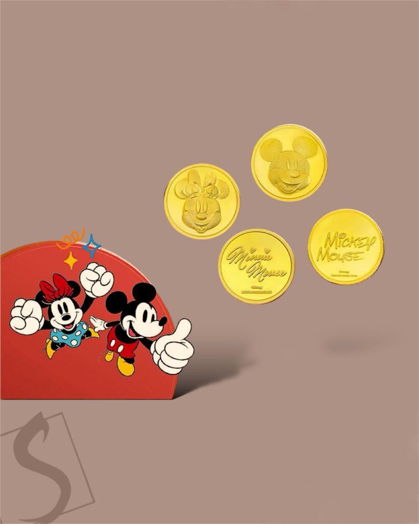 Gold Coin | BTC (Disney) – Al Samer Jewellery